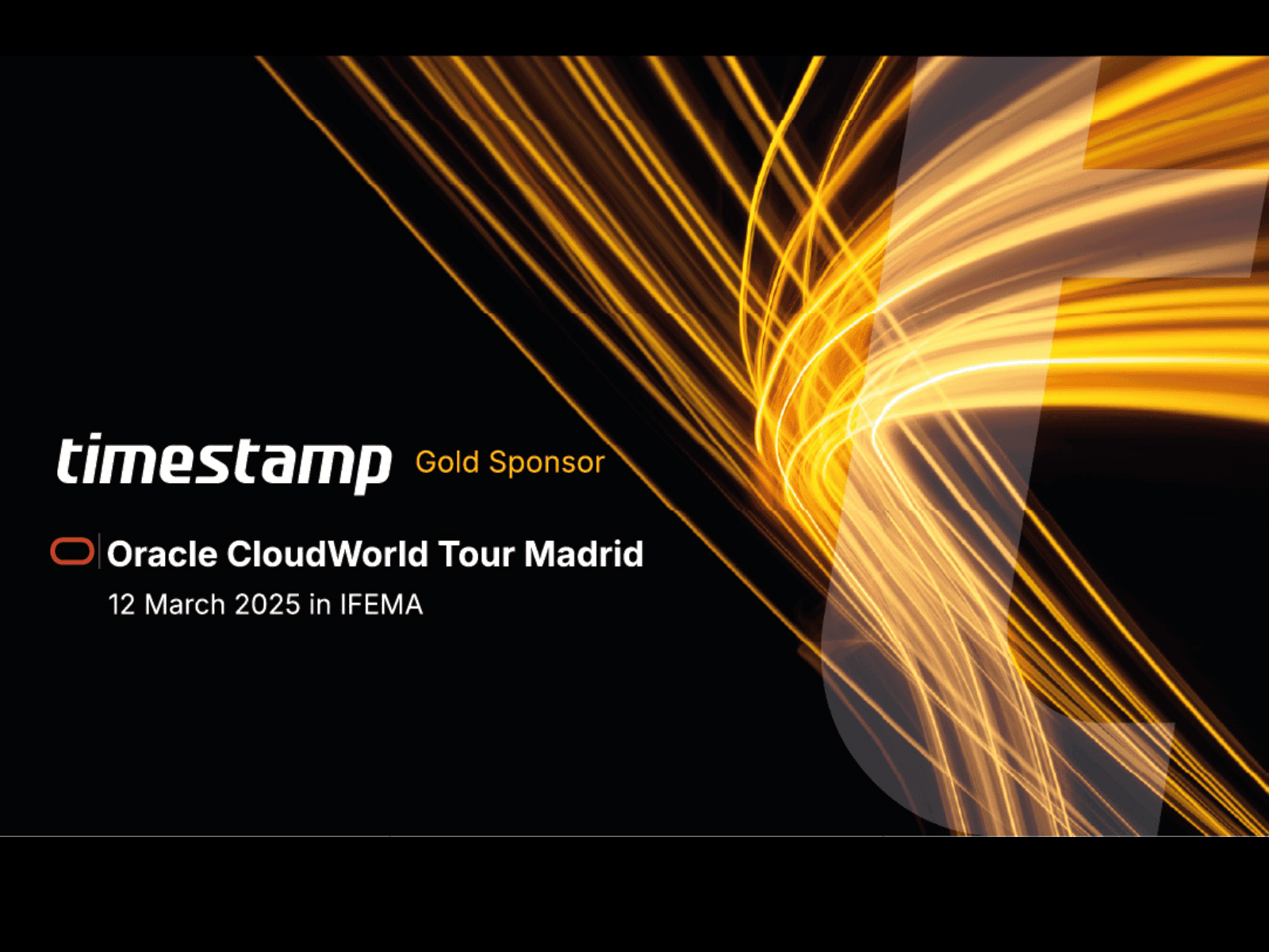 Timestamp participou no Oracle CloudWorld Tour Madrid 2025