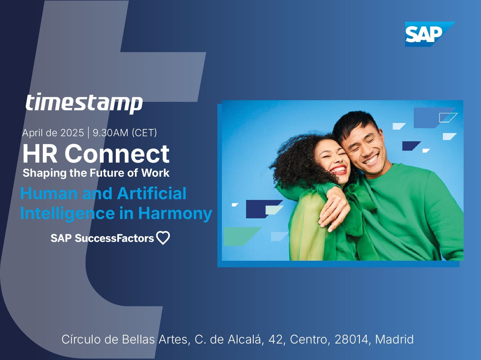 Timestamp at HR Connect Madrid 2025: Innovation in HR